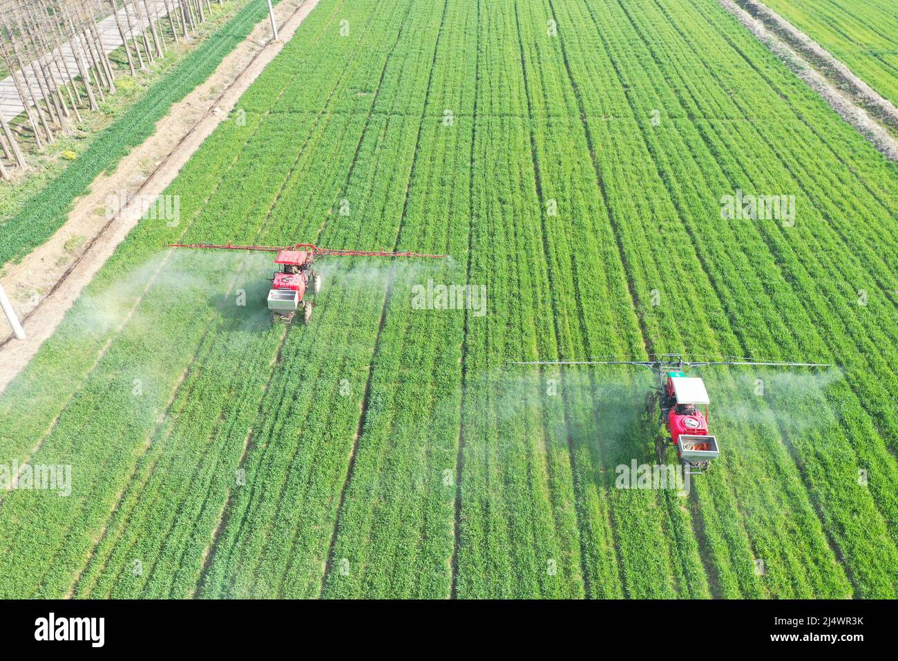 HUAI'AN, CHINA - APRIL 9, 2022 - Aerial photo taken on April 9, 2022 ...