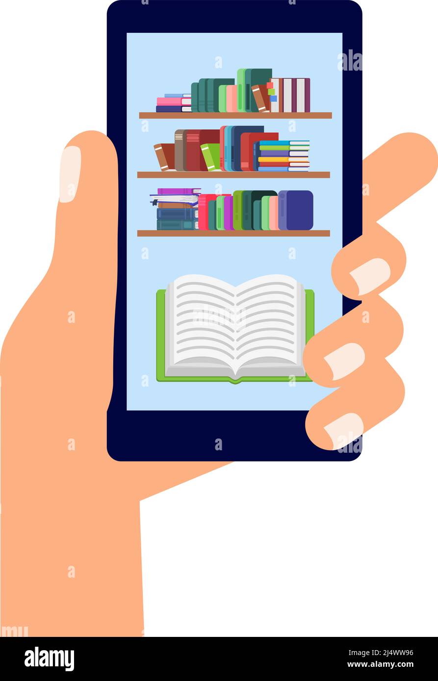 Mobile Library Clipart Reading