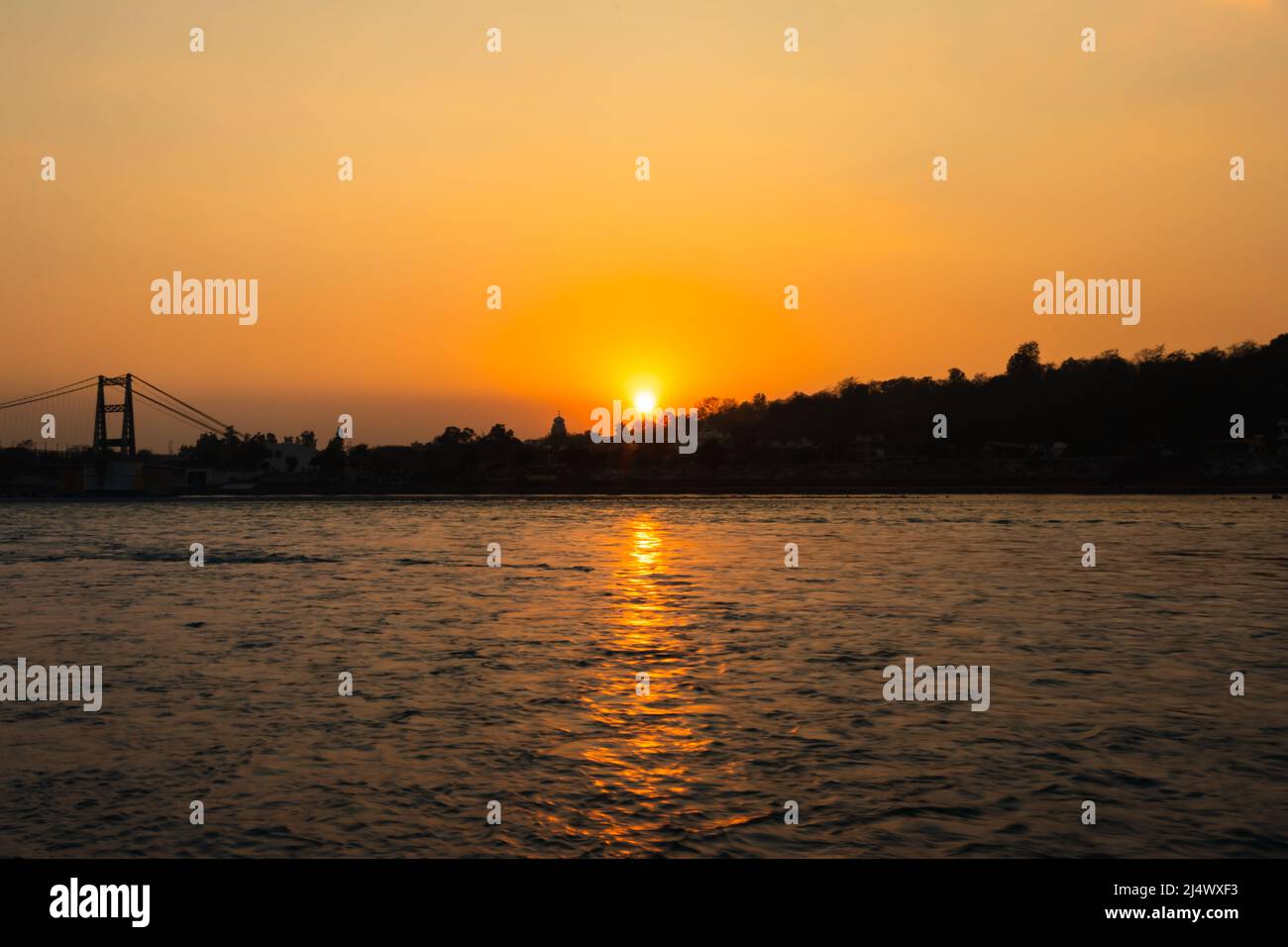 Sunlight over rishikesh hi-res stock photography and images - Alamy