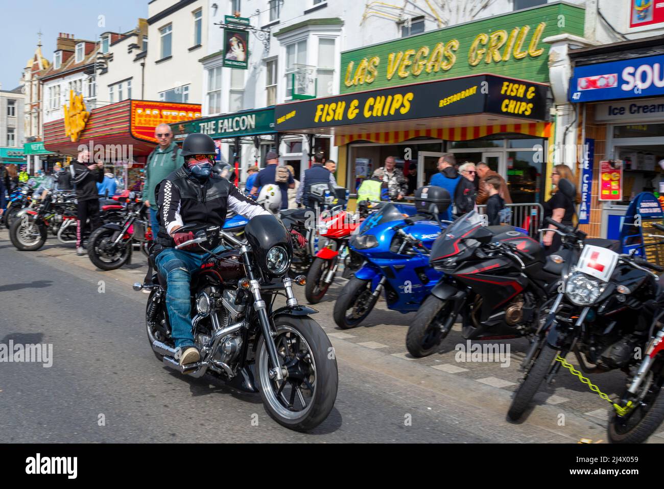 Southend on Sea, Essex, UK. 18th Apr, 2022. The 'Southend Shakedown ...