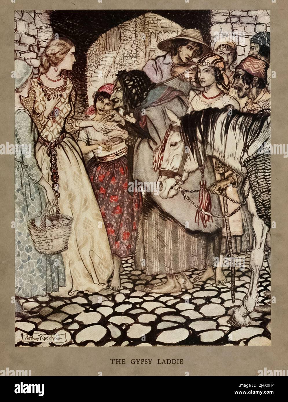 "The Raggle Taggle Gypsy" is a traditional folk song that originated as ...