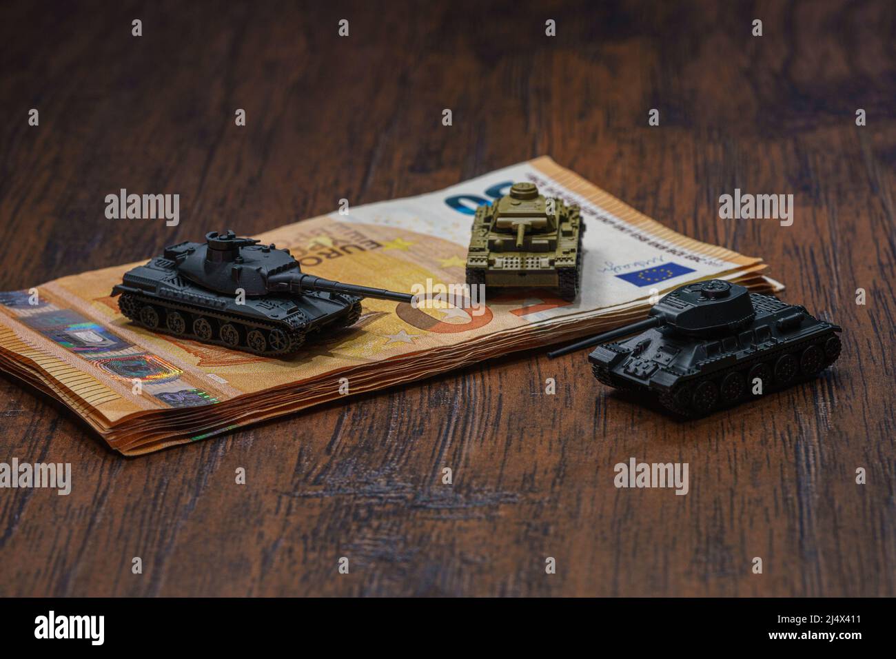 The concept of financing war and armaments Stock Photo - Alamy