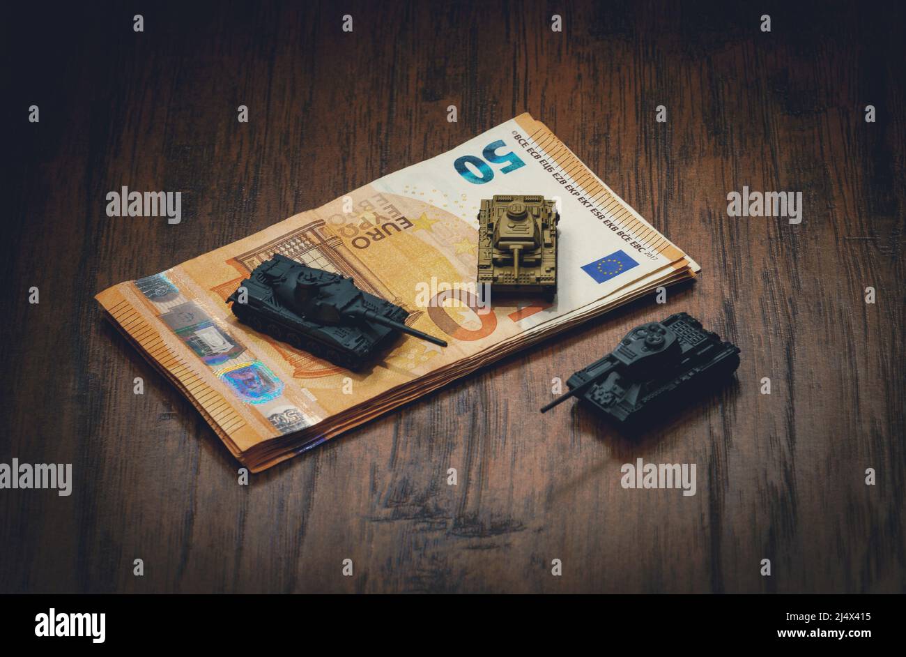 The concept of financing war and armaments Stock Photo - Alamy