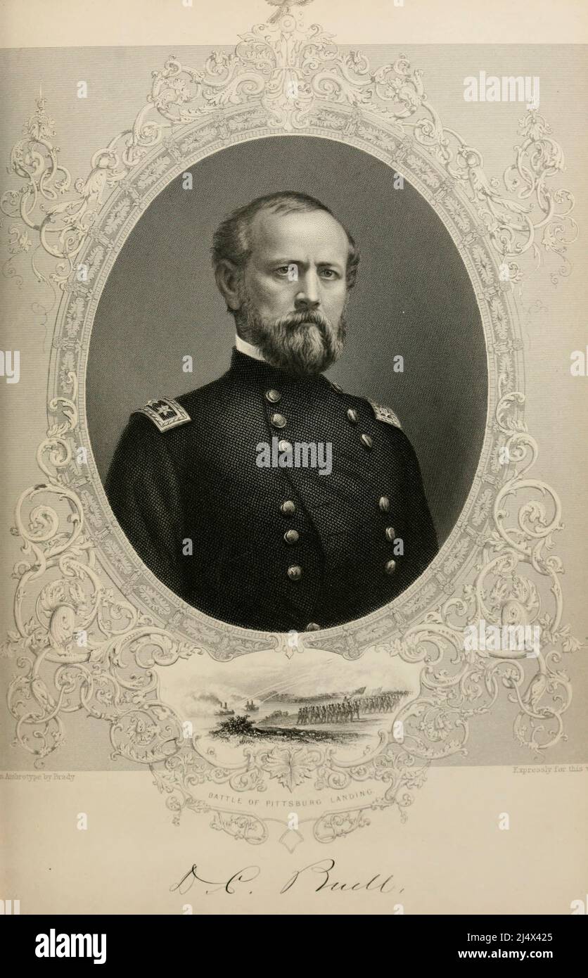 PORTRAIT OF GENERAL BUELL from the book The great Civil War : a history ...