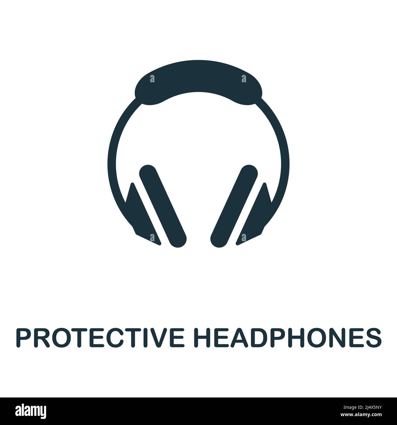 Safety headphone icon hi-res stock photography and images - Alamy