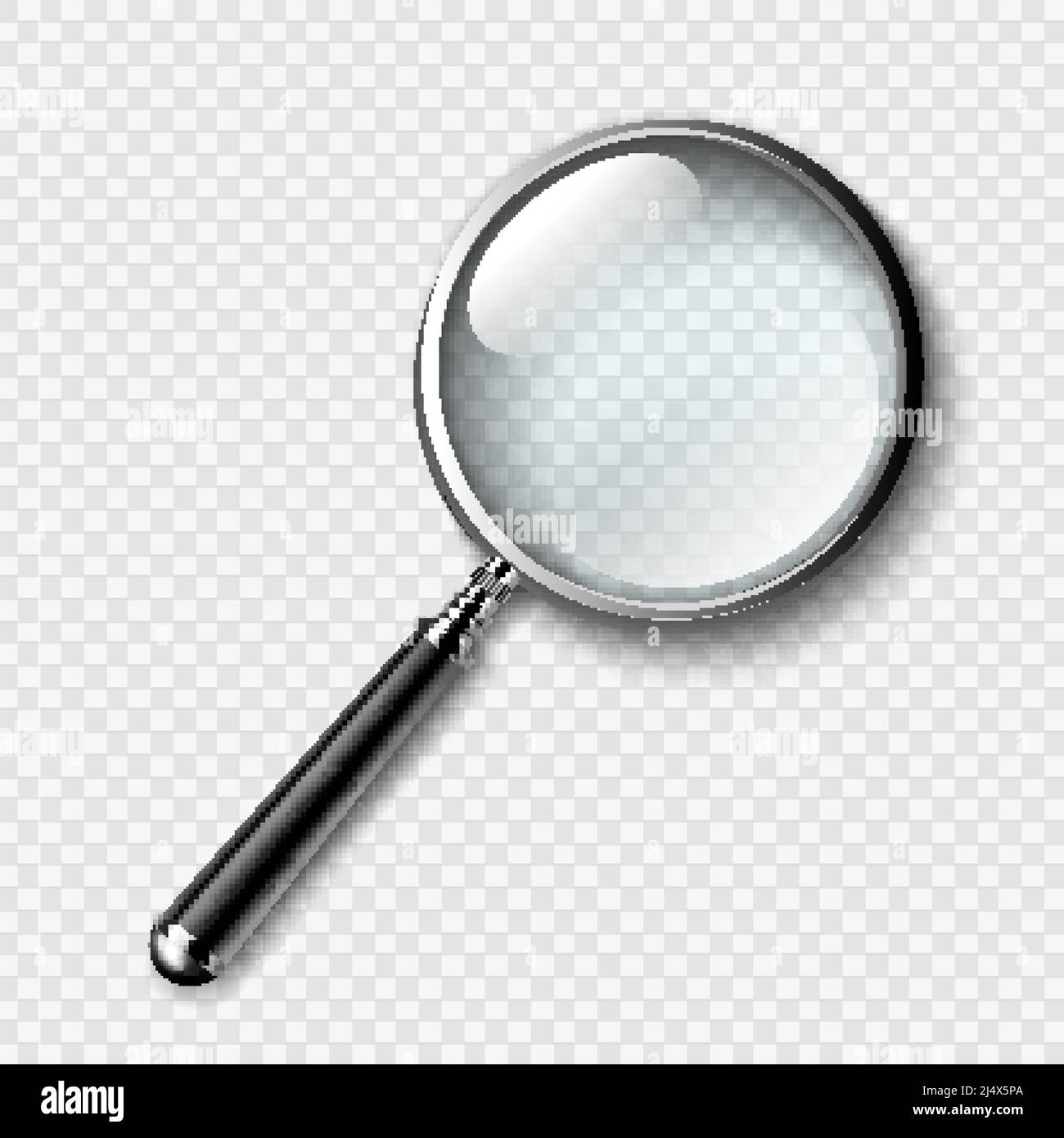 Magnifying Glass Transparency Equipment Vector Stock Vector Image & Art ...