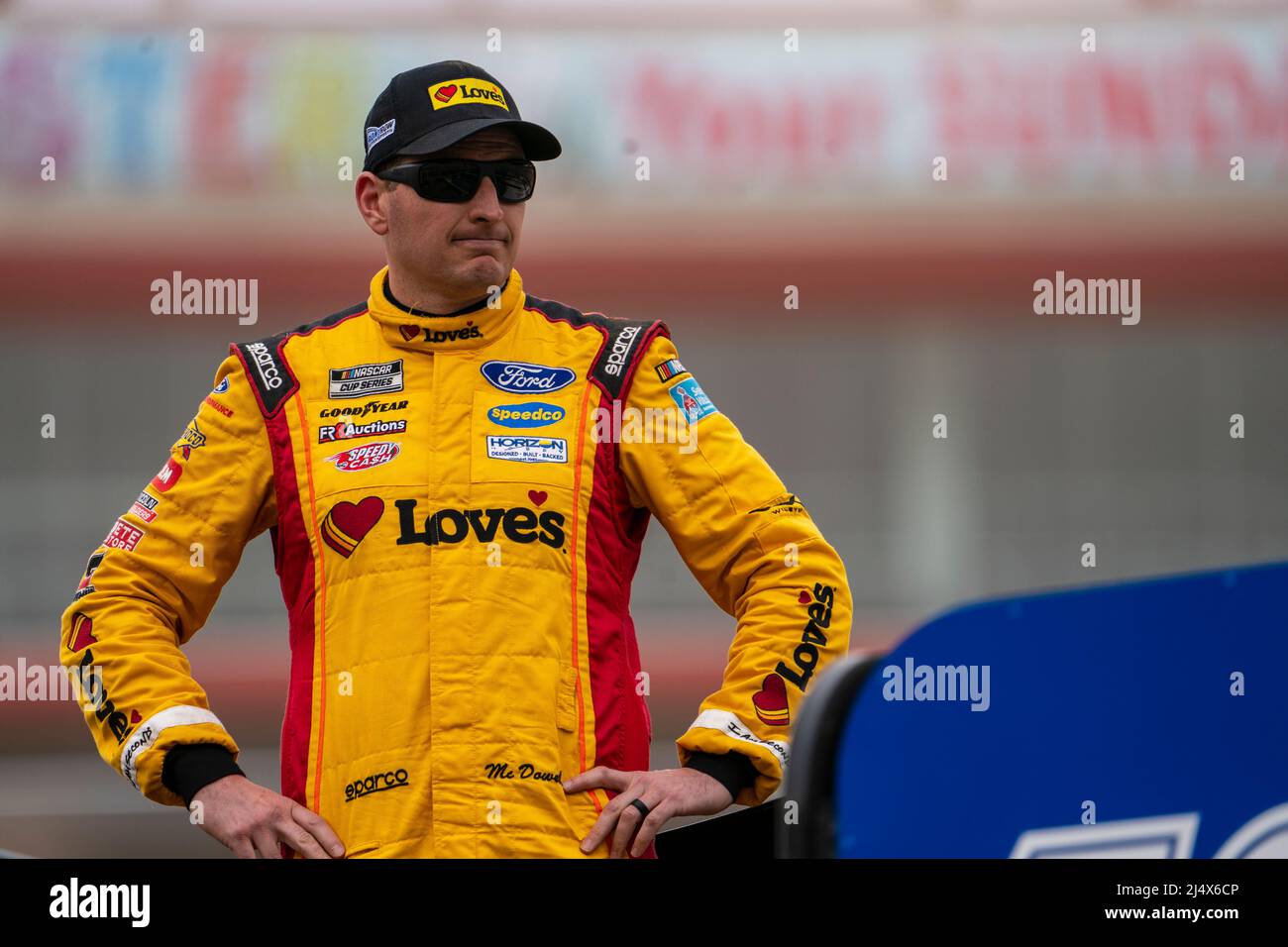 April 16, 2022, United States of America: Michael McDowell takes to the ...