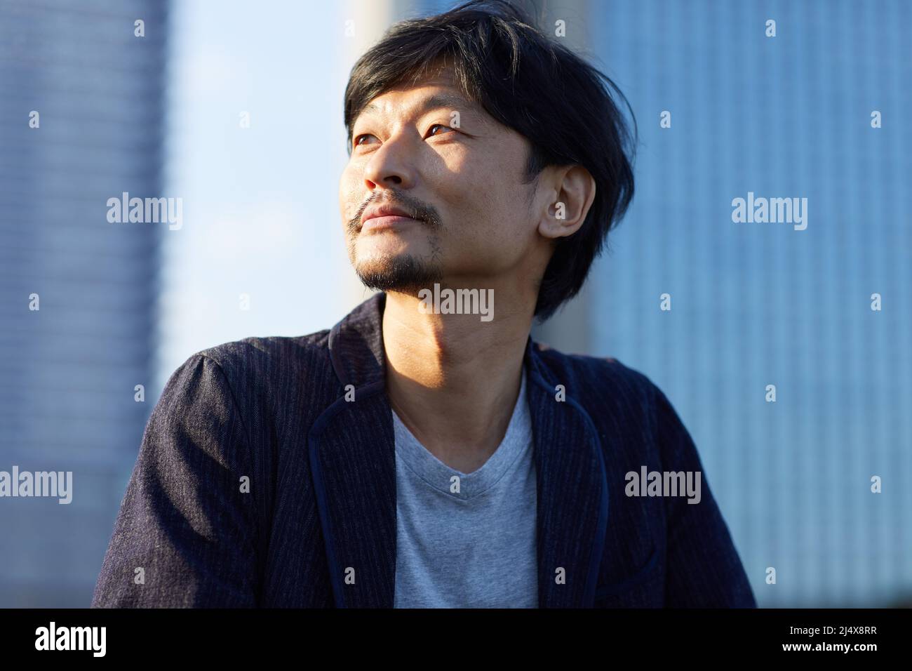 Japanese man portrait Stock Photo - Alamy
