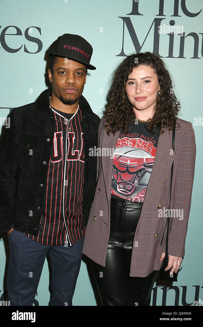 Jon Michael Hill and Kiah Stern attends "The Minutes" Broadway Opening ...