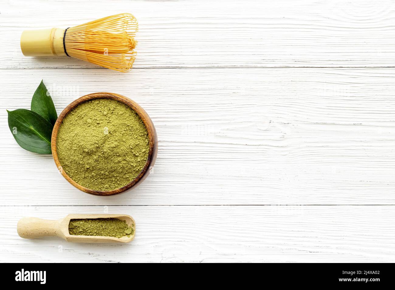 Matcha powder bowl whisk Cut Out Stock Images & Pictures - Alamy