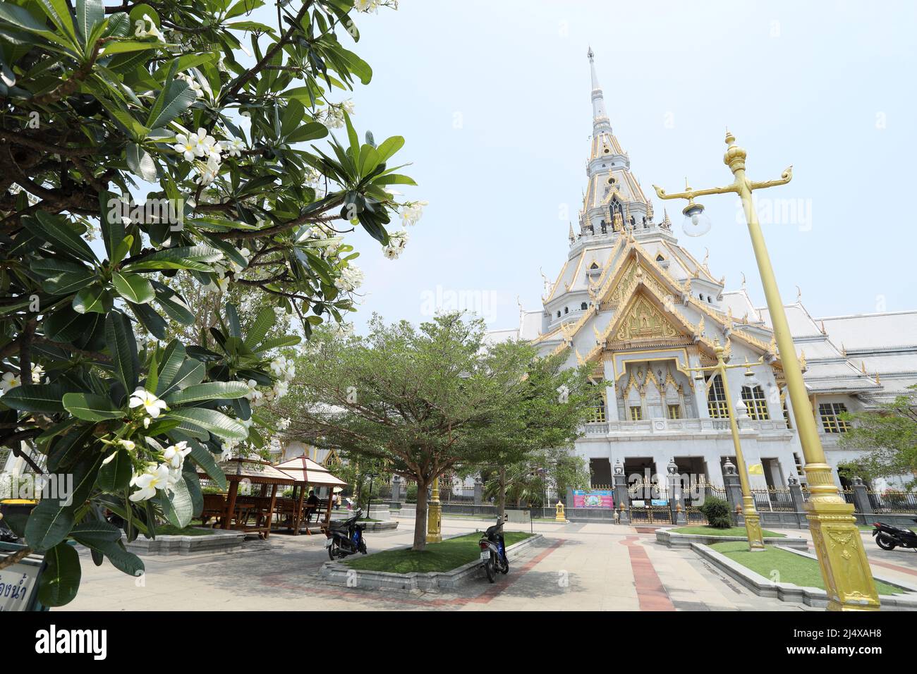 Chachoengsao, Thailand - April 8, 2022: Wat Sothonwararam is a temple ...