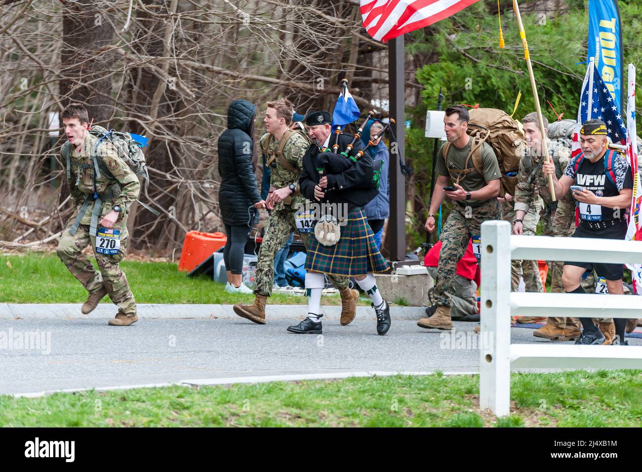 Tough Ruck marathon, event with military, first responders and ...