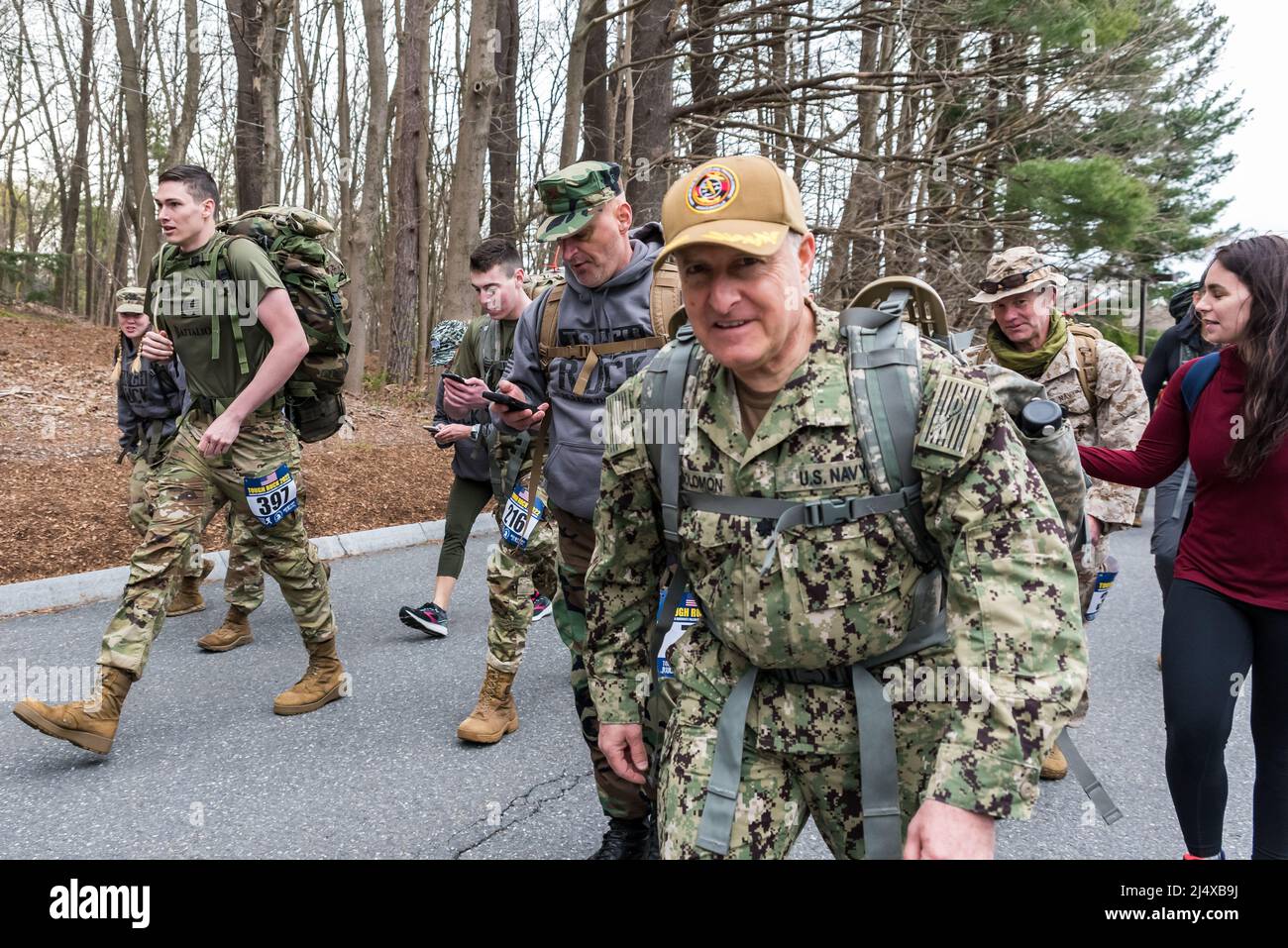 Tough Ruck marathon, event with military, first responders and ...