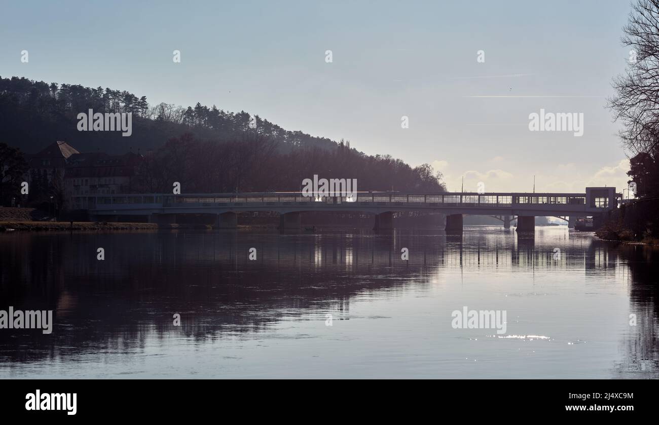 Bridge Krajinsky most in Piestany, Slovakia Stock Photo - Alamy