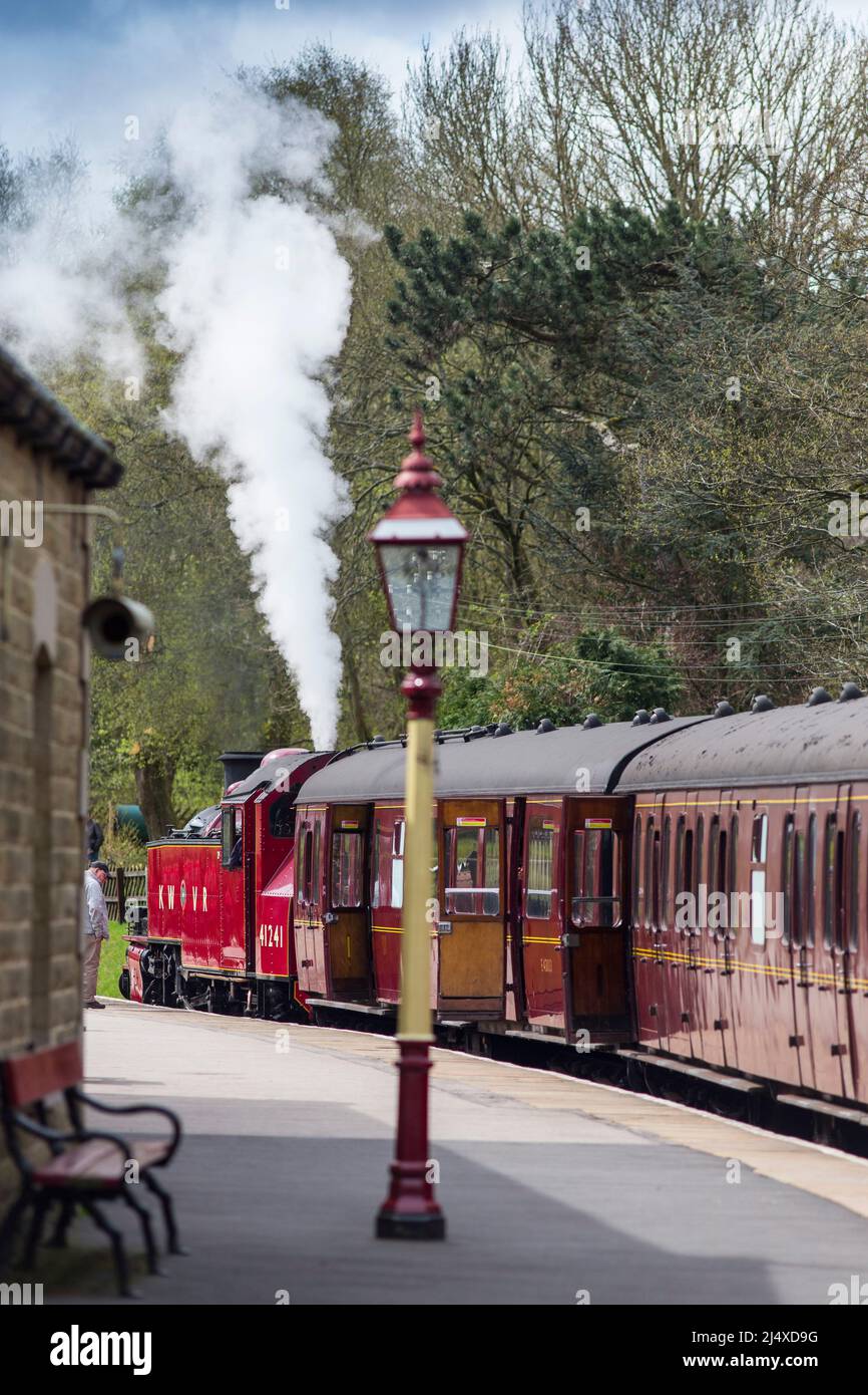 Oxenhope railway station on the KWVR is a unique 5 mile branch line ...