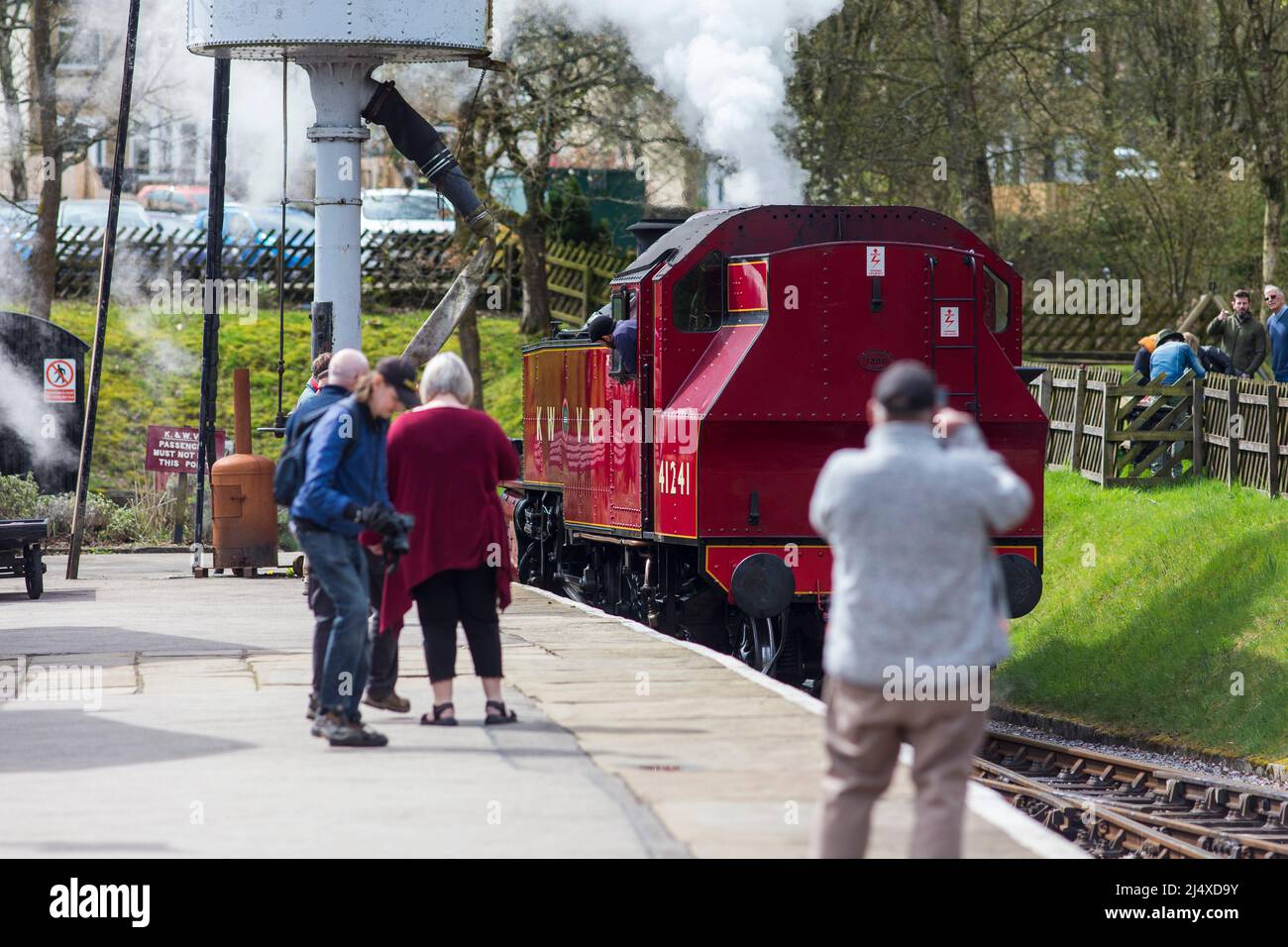 Oxenhope railway station on the KWVR is a unique 5 mile branch line ...