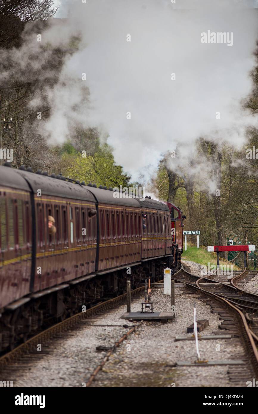 Oxenhope railway station on the KWVR is a unique 5 mile branch line ...