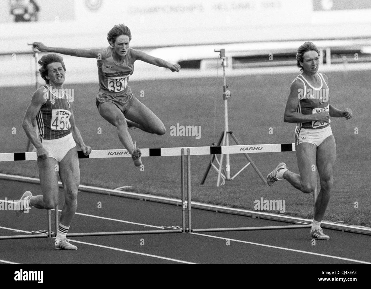 ANN-LOUISE SKOGLUND Sweden 400m hurdle athlete at IAAF World Champion ...