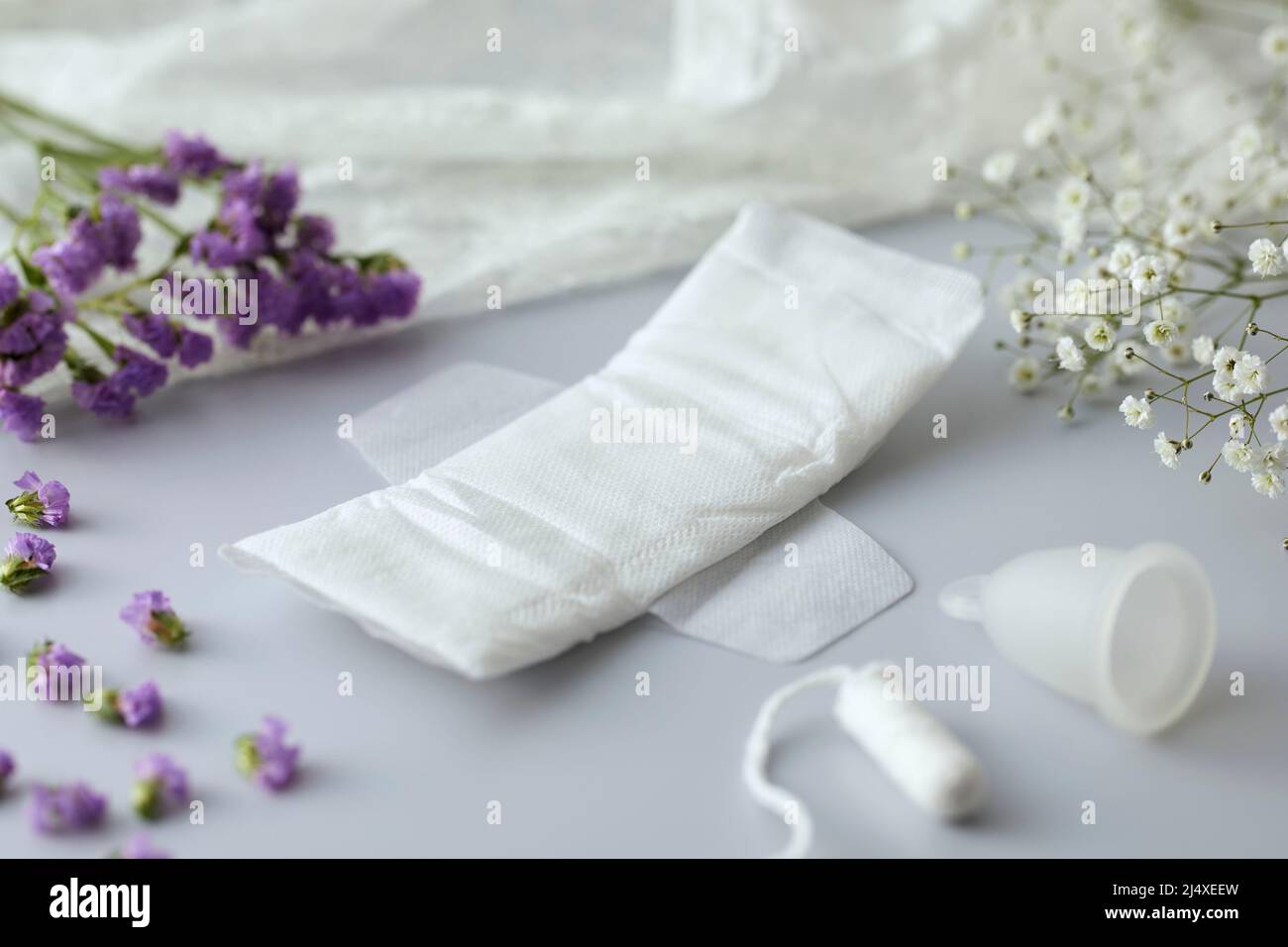 Menstrual supplies hi-res stock photography and images - Alamy