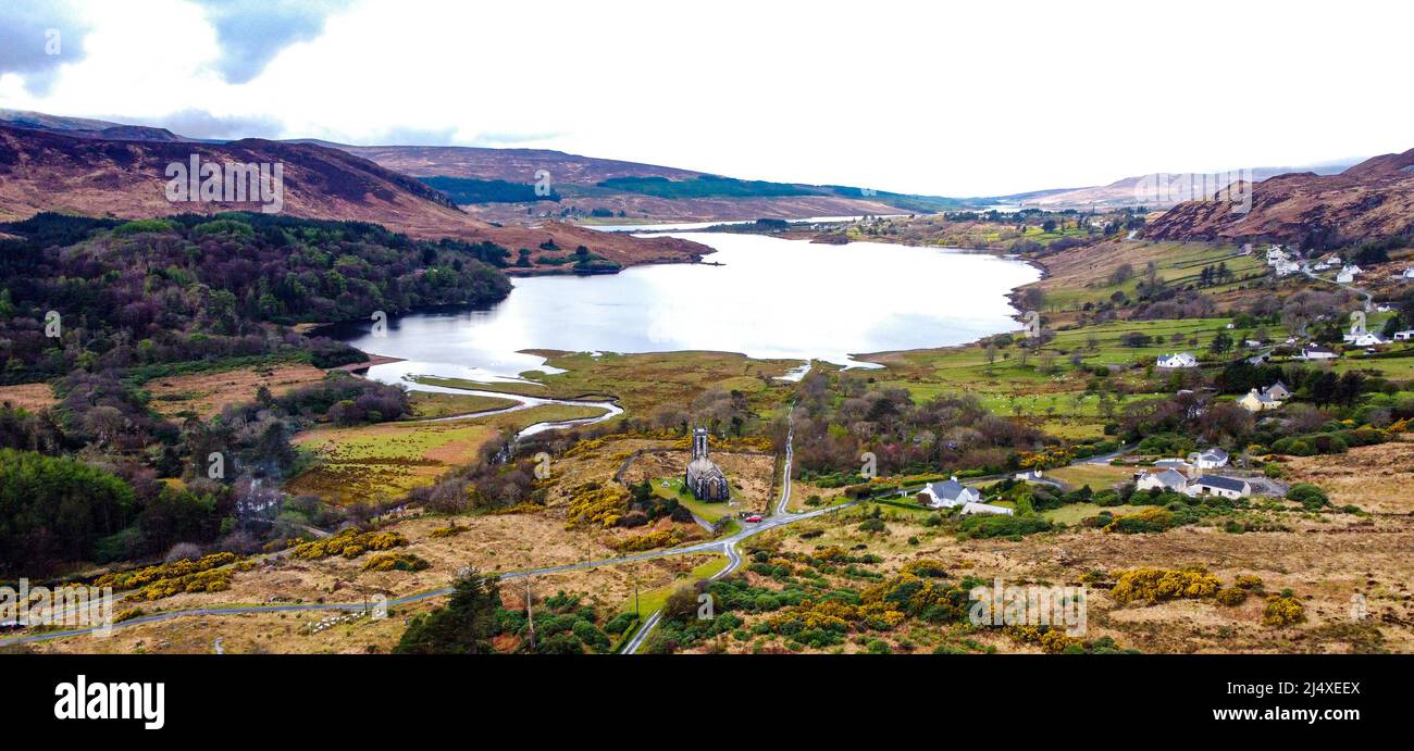 Dunlewey Lough, Donegal Stock Photo - Alamy