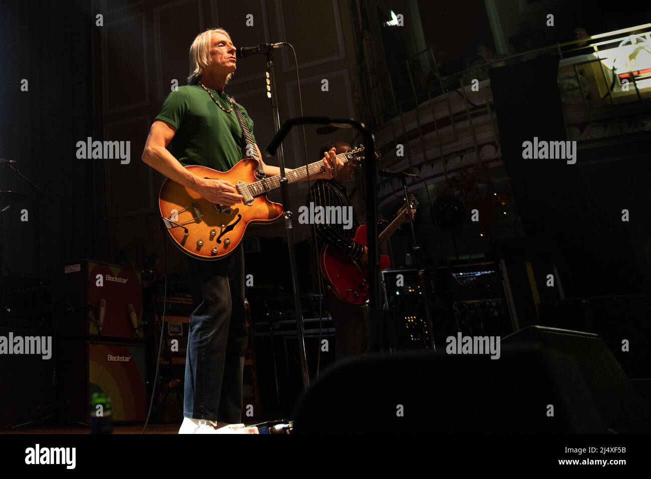 Paul Weller plays Newcastle o2 City Hall, 16th April 2022 Stock Photo ...