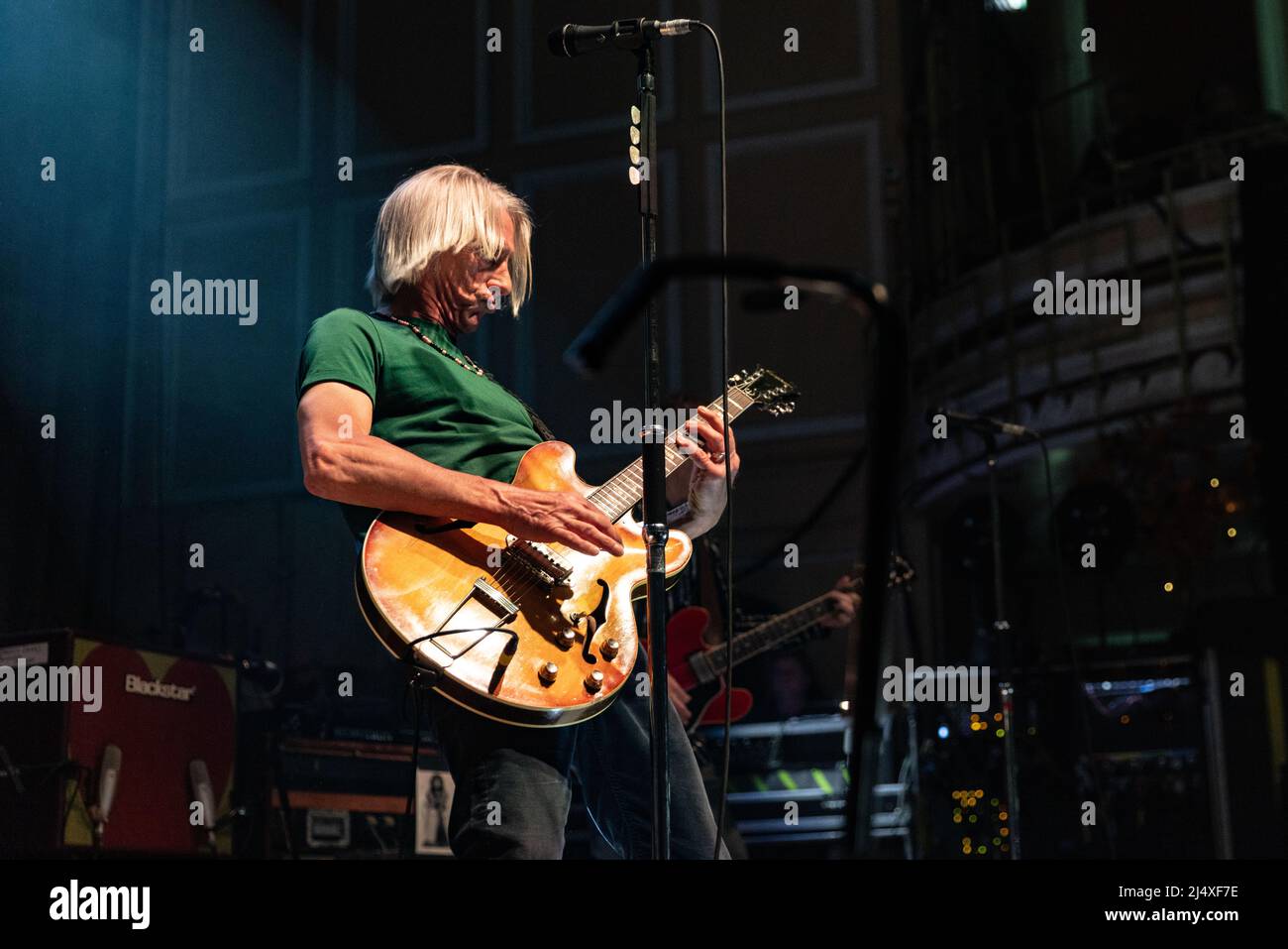 Paul Weller plays Newcastle o2 City Hall, 16th April 2022 Stock Photo ...