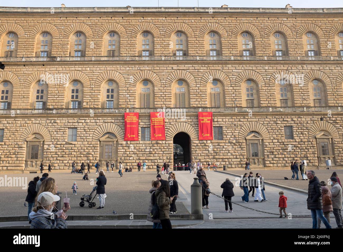 Palazzo Pitti Florence Italy Stock Photo - Alamy