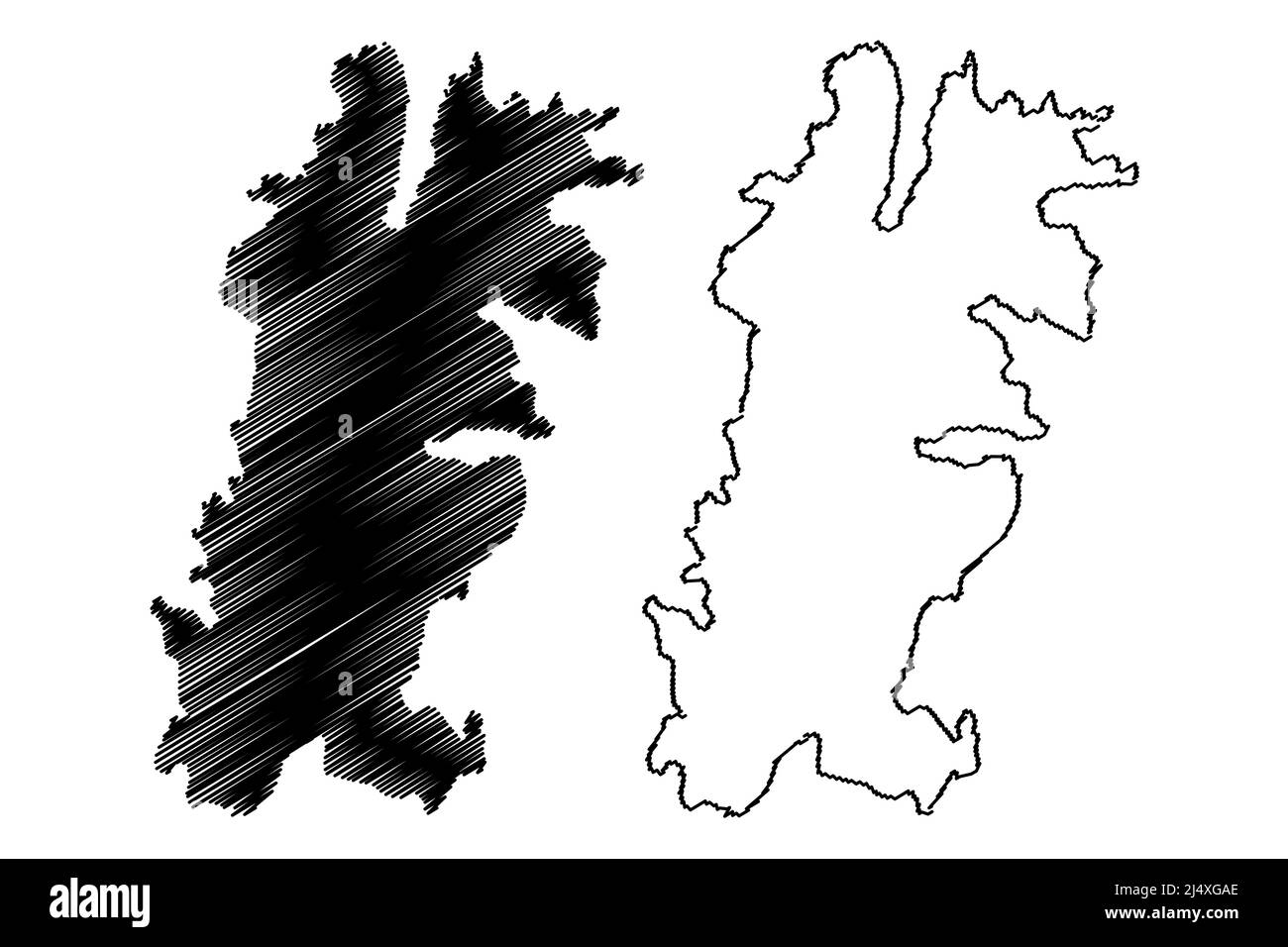 Map of unst hi-res stock photography and images - Alamy