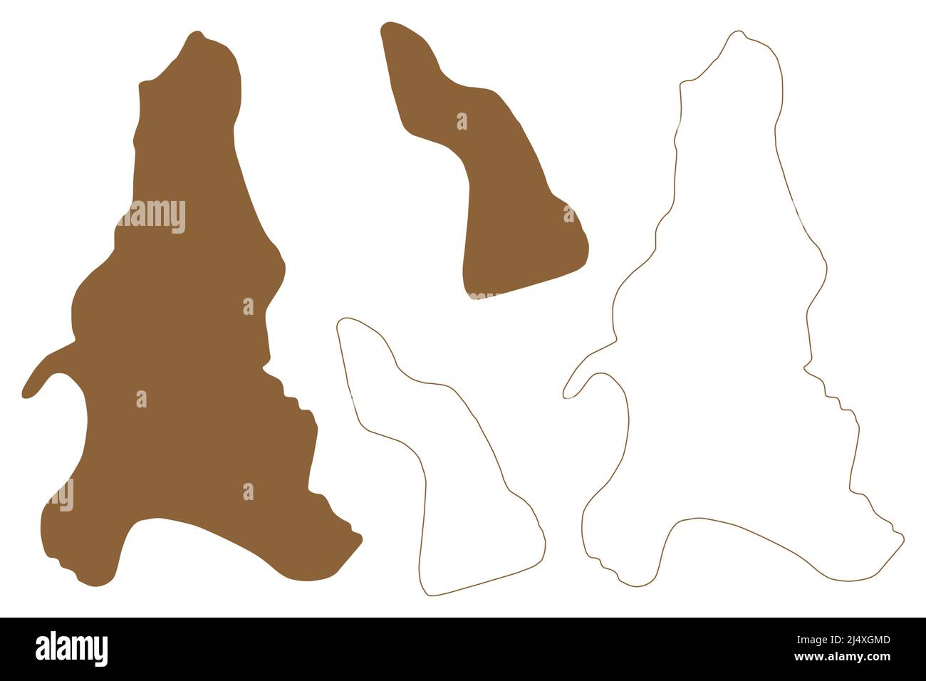Elobey Grande and Elobey Chico island (Republic of Equatorial Guinea ...