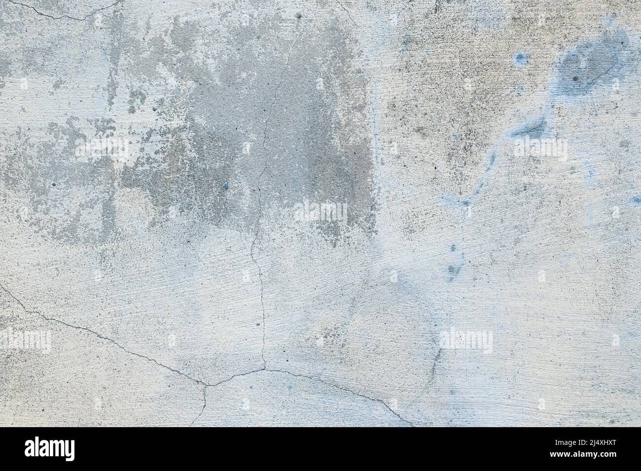 Old flaky wall with destroyed plaster. Renovation of old house ...