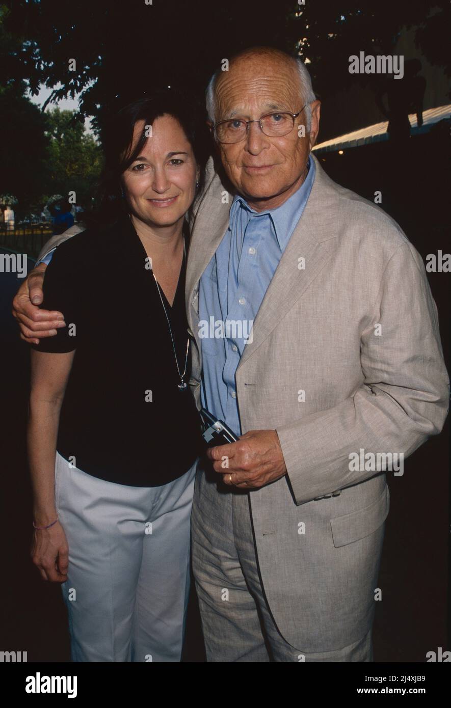 Norman Lear and daughter Maggie Lear attend New York Shakespeare ...