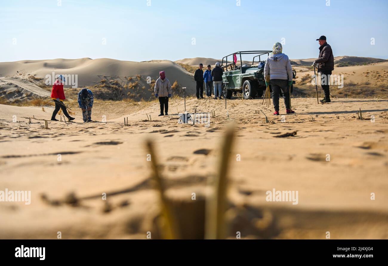 Dalad Banner, China's Inner Mongolia Autonomous Region. 18th Apr, 2022 ...