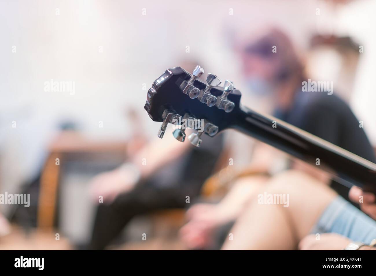 Guitar practice session hi-res stock photography and images - Alamy