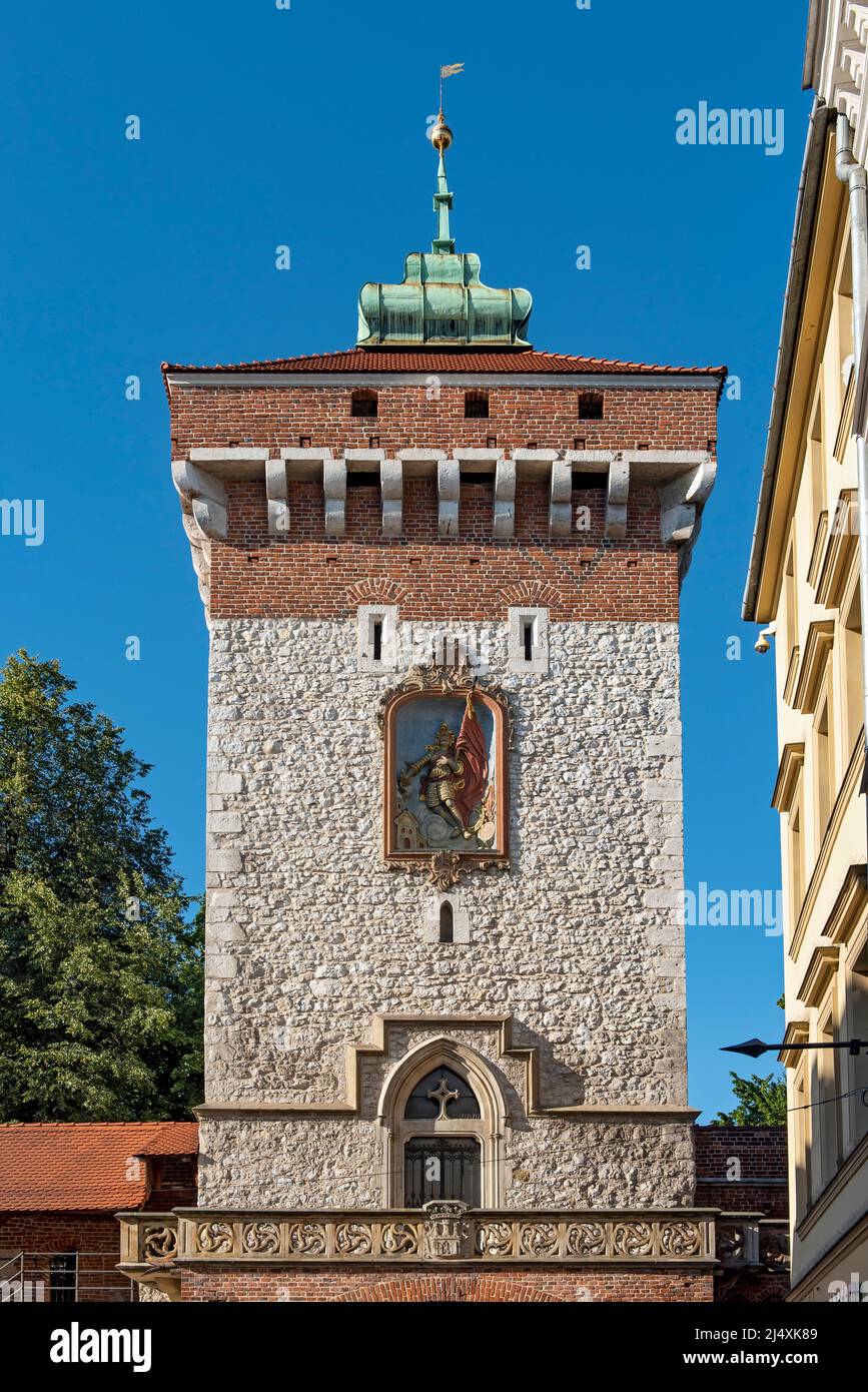 Krakow poland gate hi-res stock photography and images - Alamy