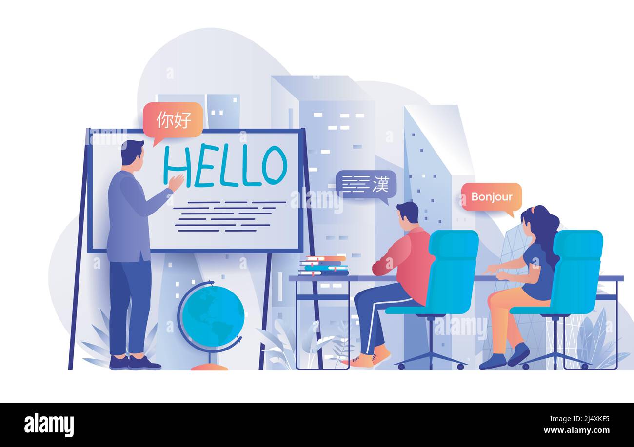 Learn grammar Stock Vector Images - Alamy