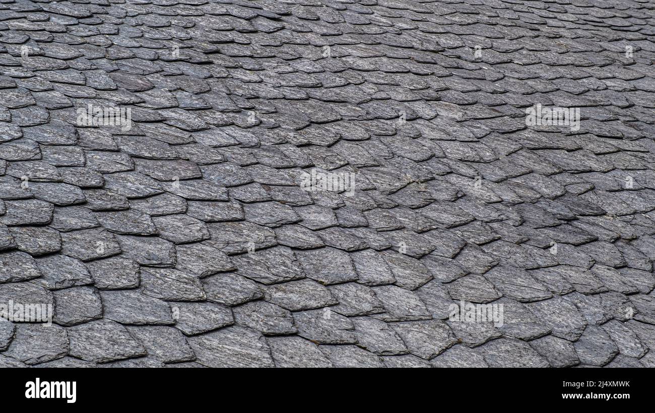 Slate background in geometrically shaped tiles Stock Photo - Alamy