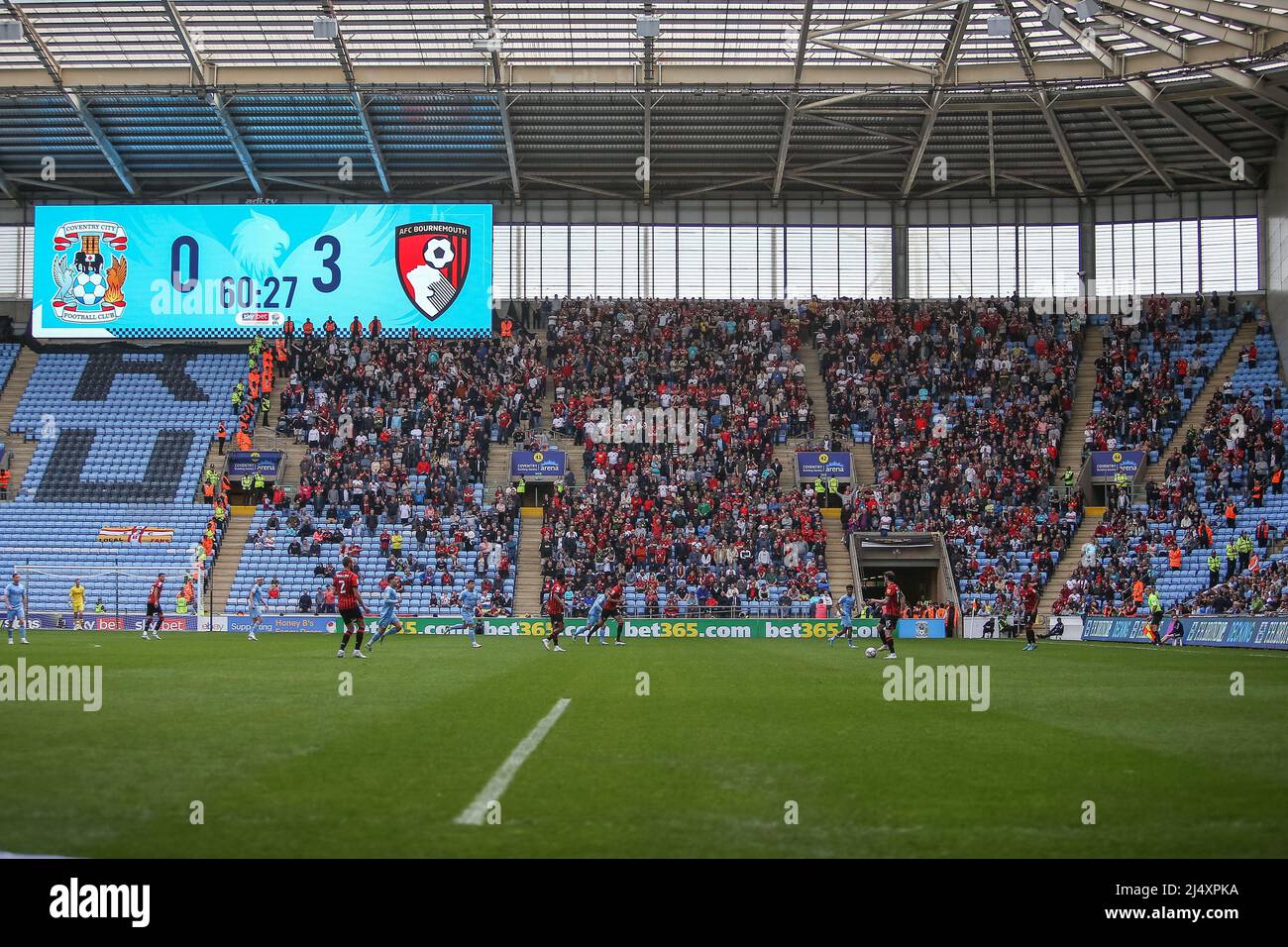 Bournemouth fans make hi-res stock photography and images - Alamy