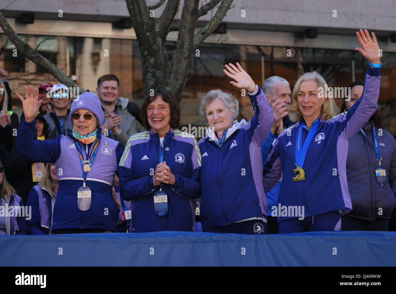 Kathrine switzer boston hi-res stock photography and images - Alamy