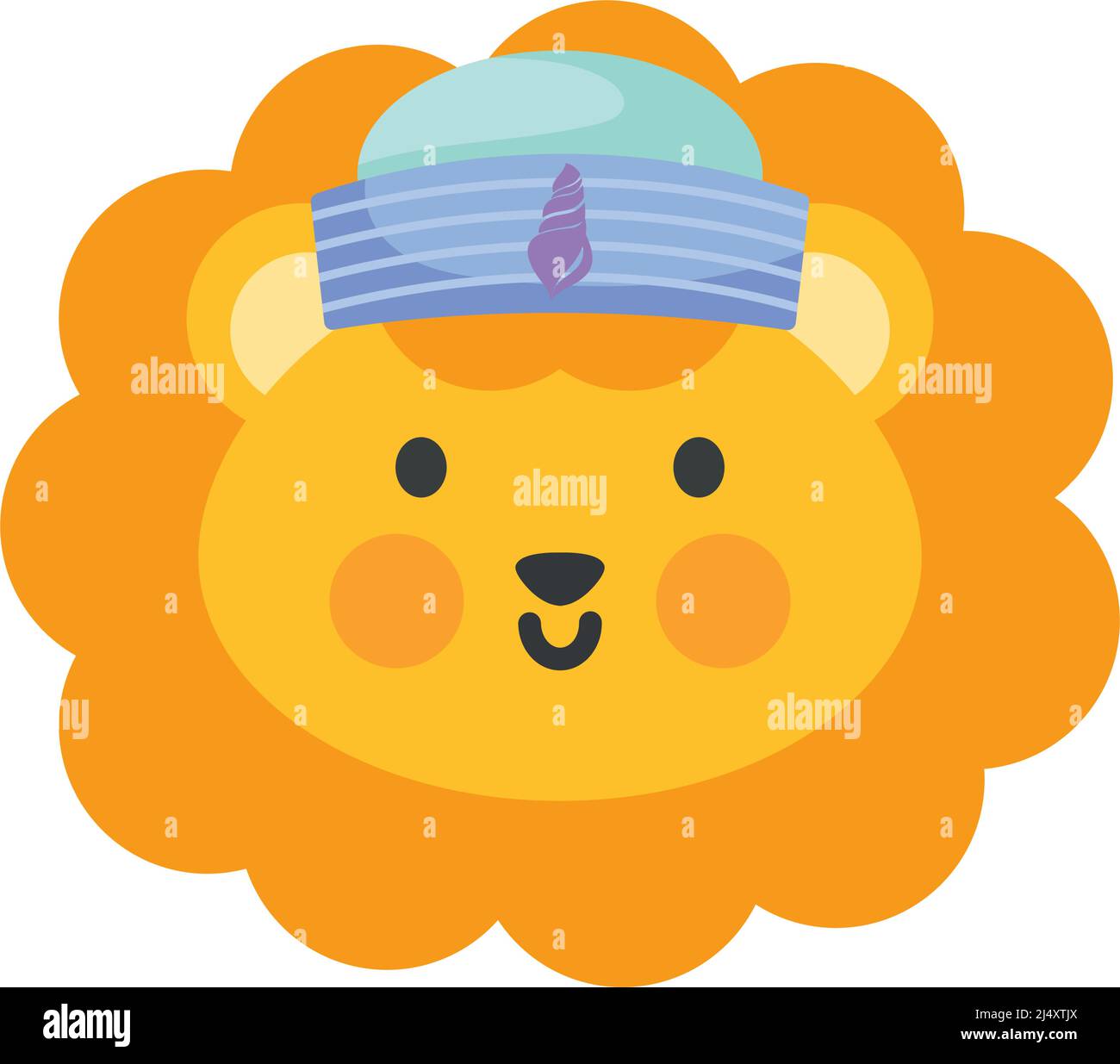 cute sailor lion Stock Vector Image & Art - Alamy