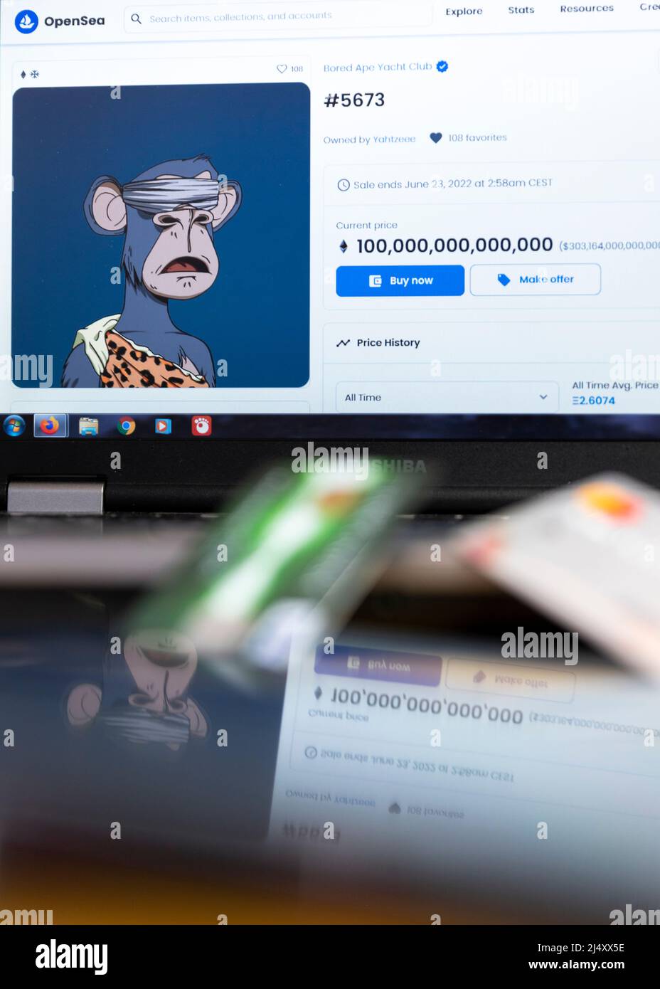 Bayc nft hi-res stock photography and images - Alamy