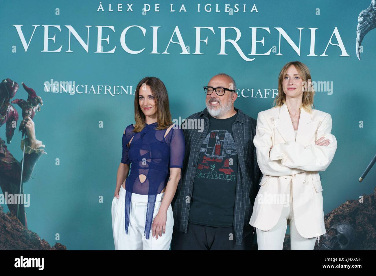 (L-R) Silvia Alonso, Alex de la Iglesia and Ingrid Garcia-Jonsson ...