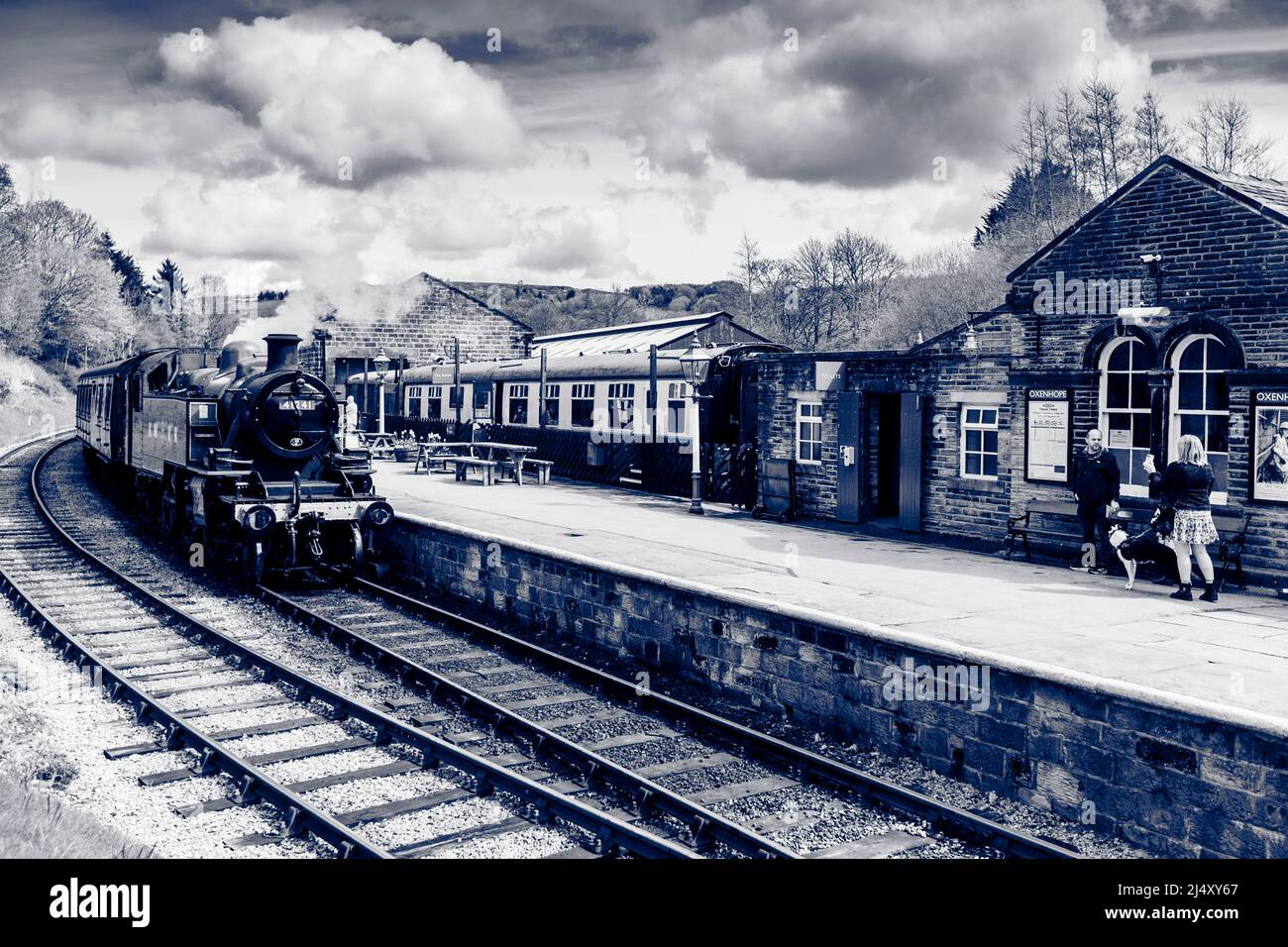 Oxenhope railway station on the KWVR is a unique 5 mile branch line ...
