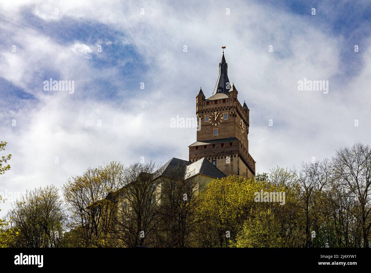 Castle Schwanenburg, the symbol of the city of Kleve Stock Photo - Alamy