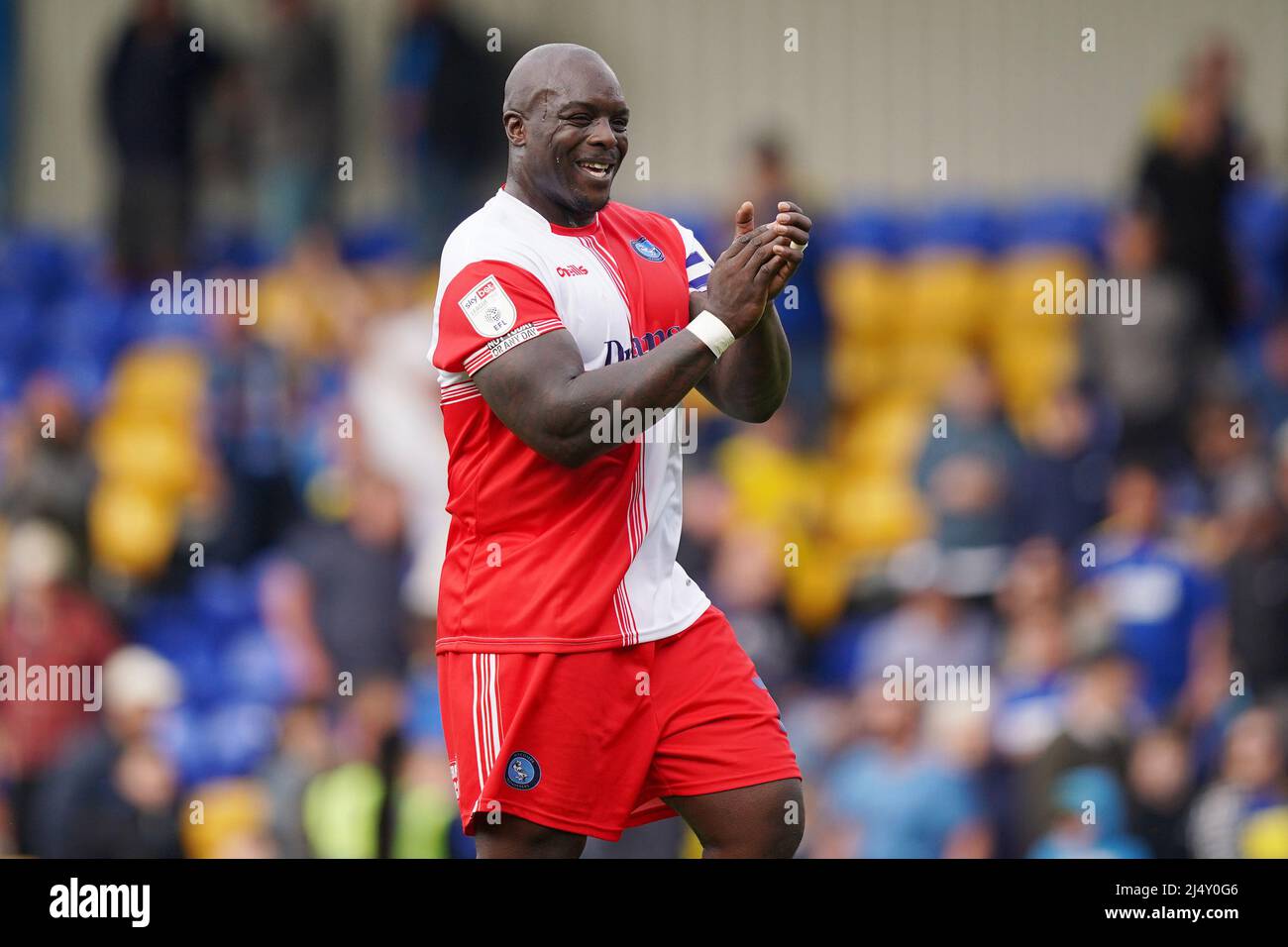 Adebayo akinfenwa wimbledon hi-res stock photography and images - Alamy