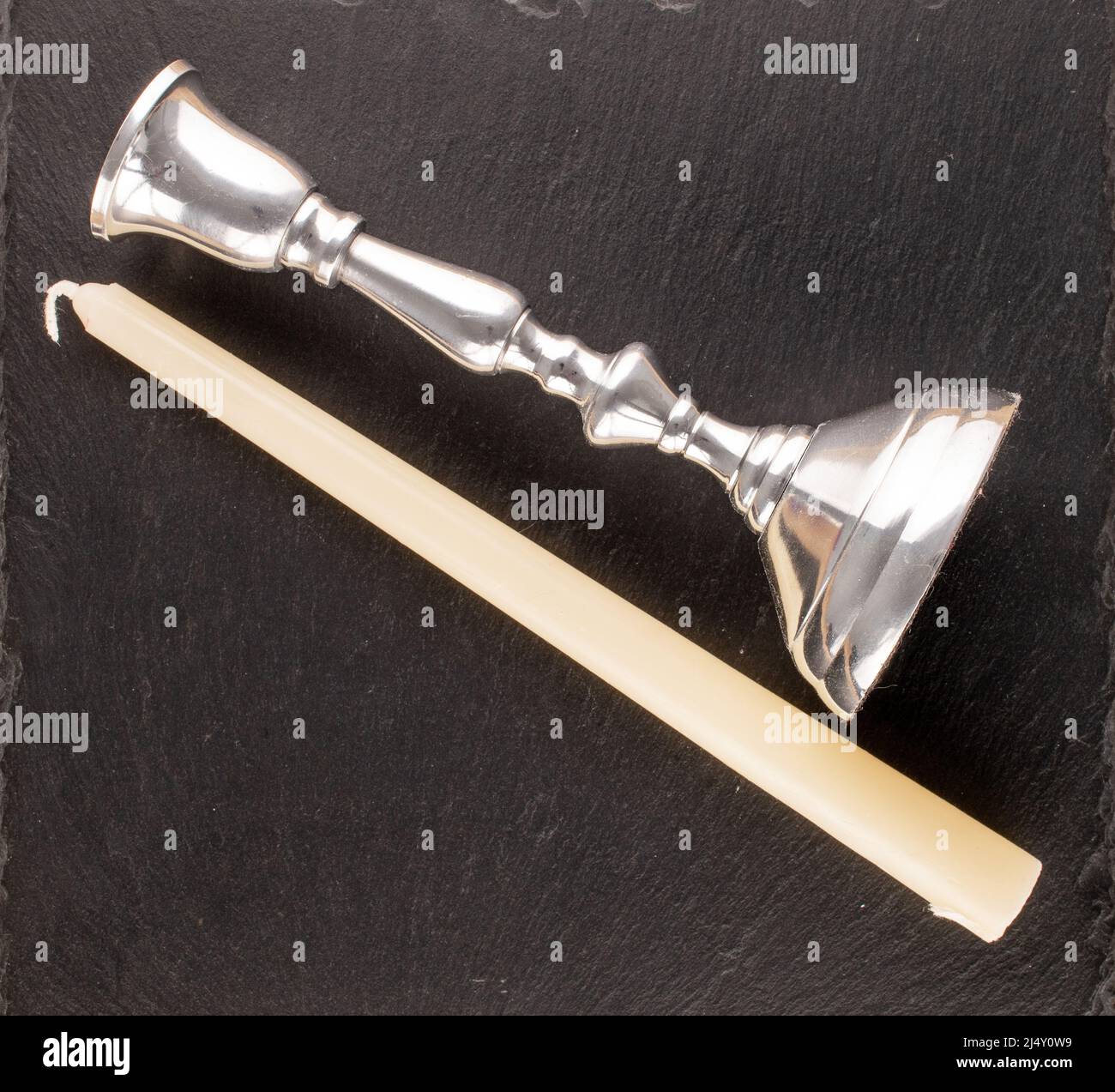 Candlestick holder top view hi-res stock photography and images - Alamy