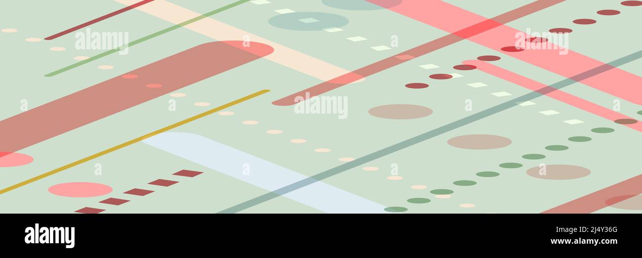 Abstract color pattern with different geometric shapes. Illustration ...