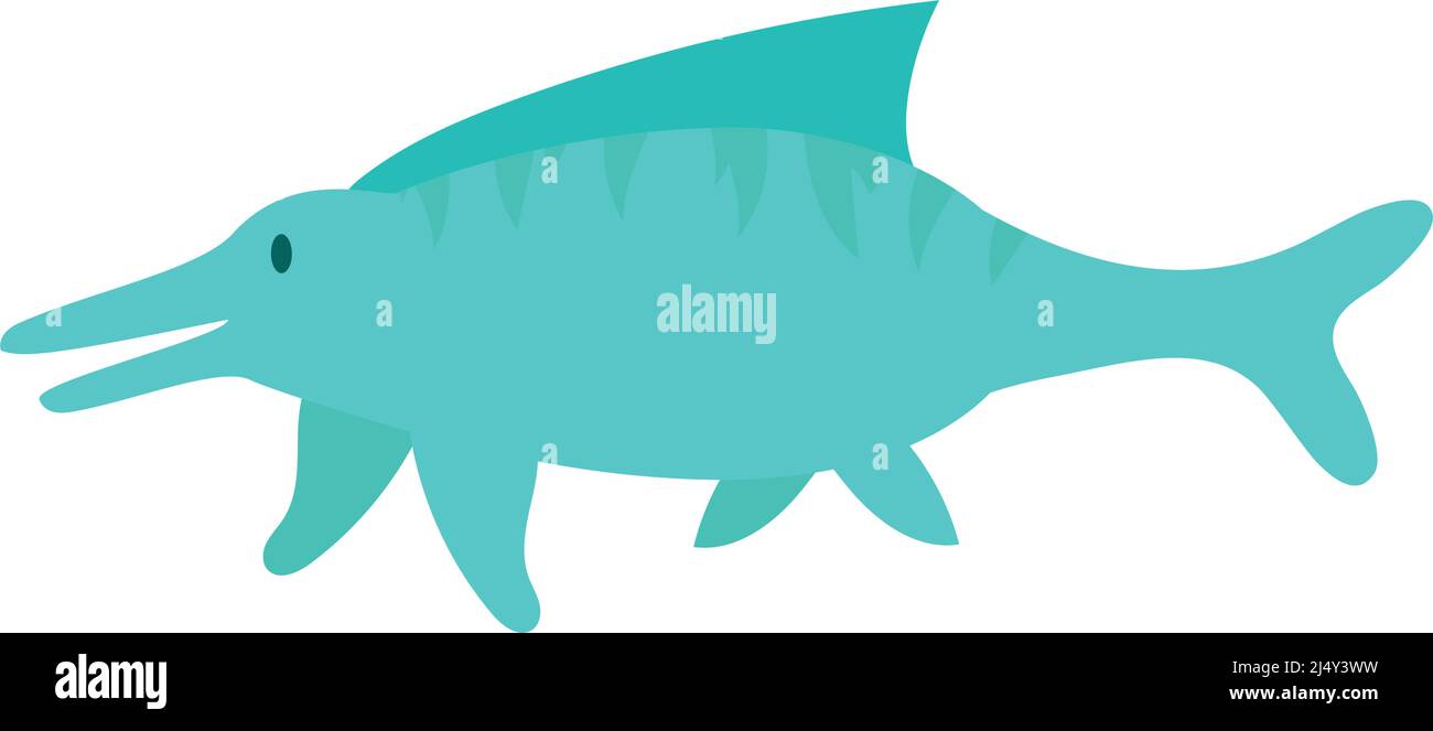 kronosaurus dinosaur icon Stock Vector Image & Art - Alamy