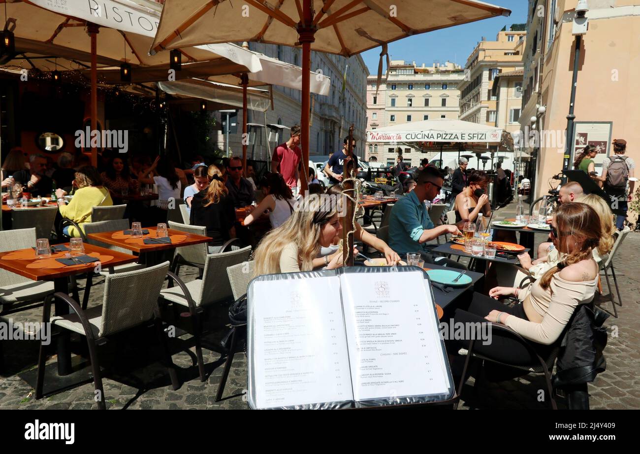 Rome italy easter holidays 2022 tourism hi-res stock photography and ...