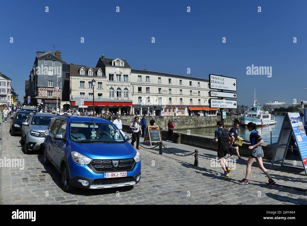 Old Bassin - Vieux Bassin - Honfleur - Calvados - France Stock Photo ...