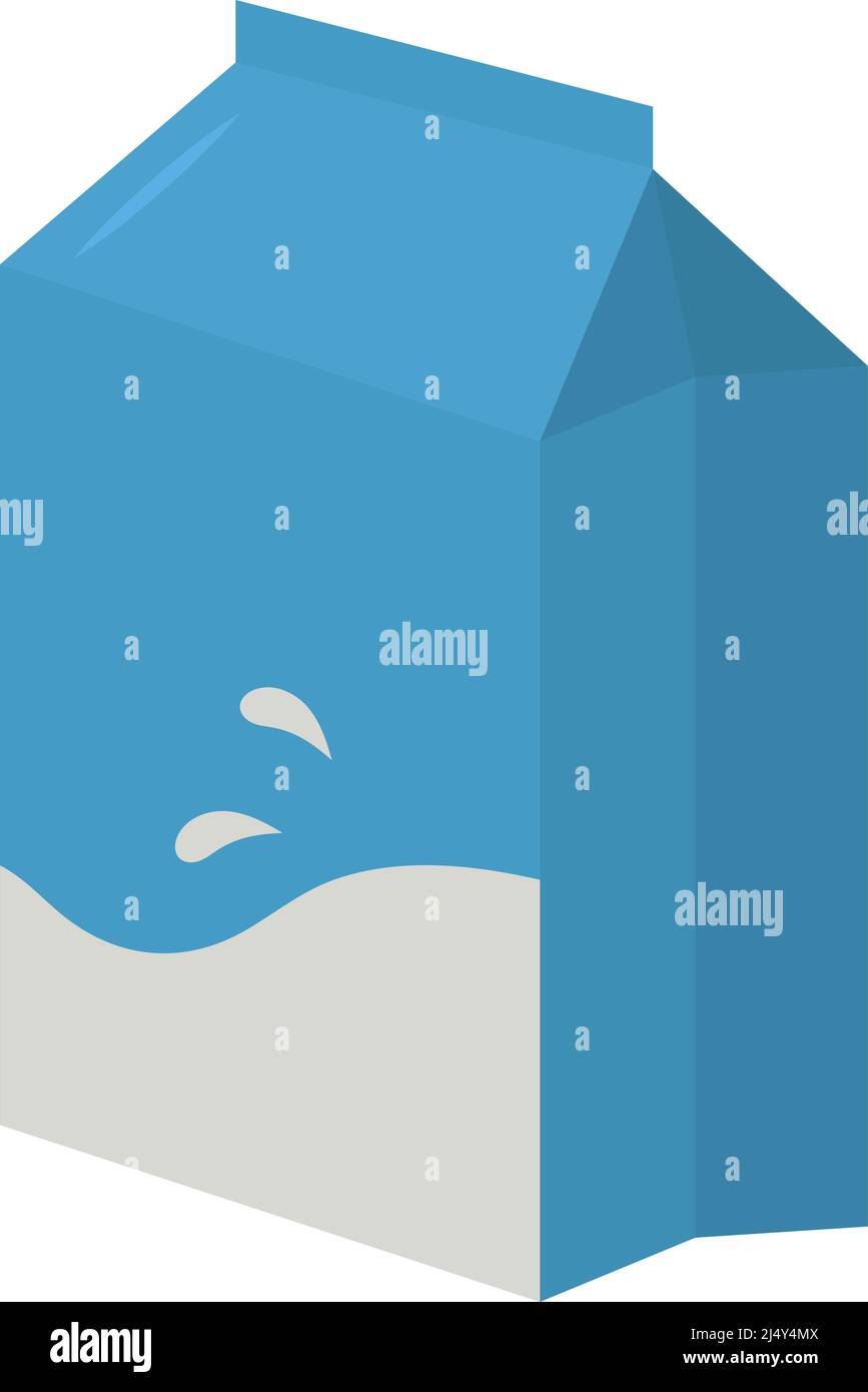 milk box icon Stock Vector Image & Art - Alamy